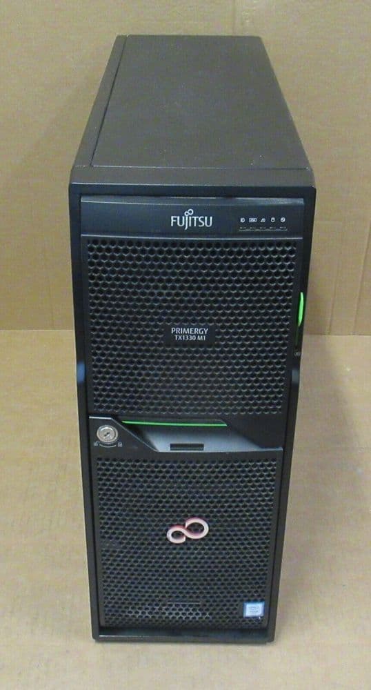 Fujitsu Primergy TX1330 M1 Quad-Core E3-1231v3 32GB Ram 4-Bay SSD Tower ...