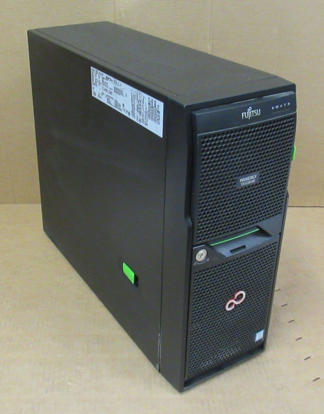 Fujitsu Primergy TX1330 M1 Quad-Core E3-1231v3 32GB Ram 4-Bay SSD Tower ...