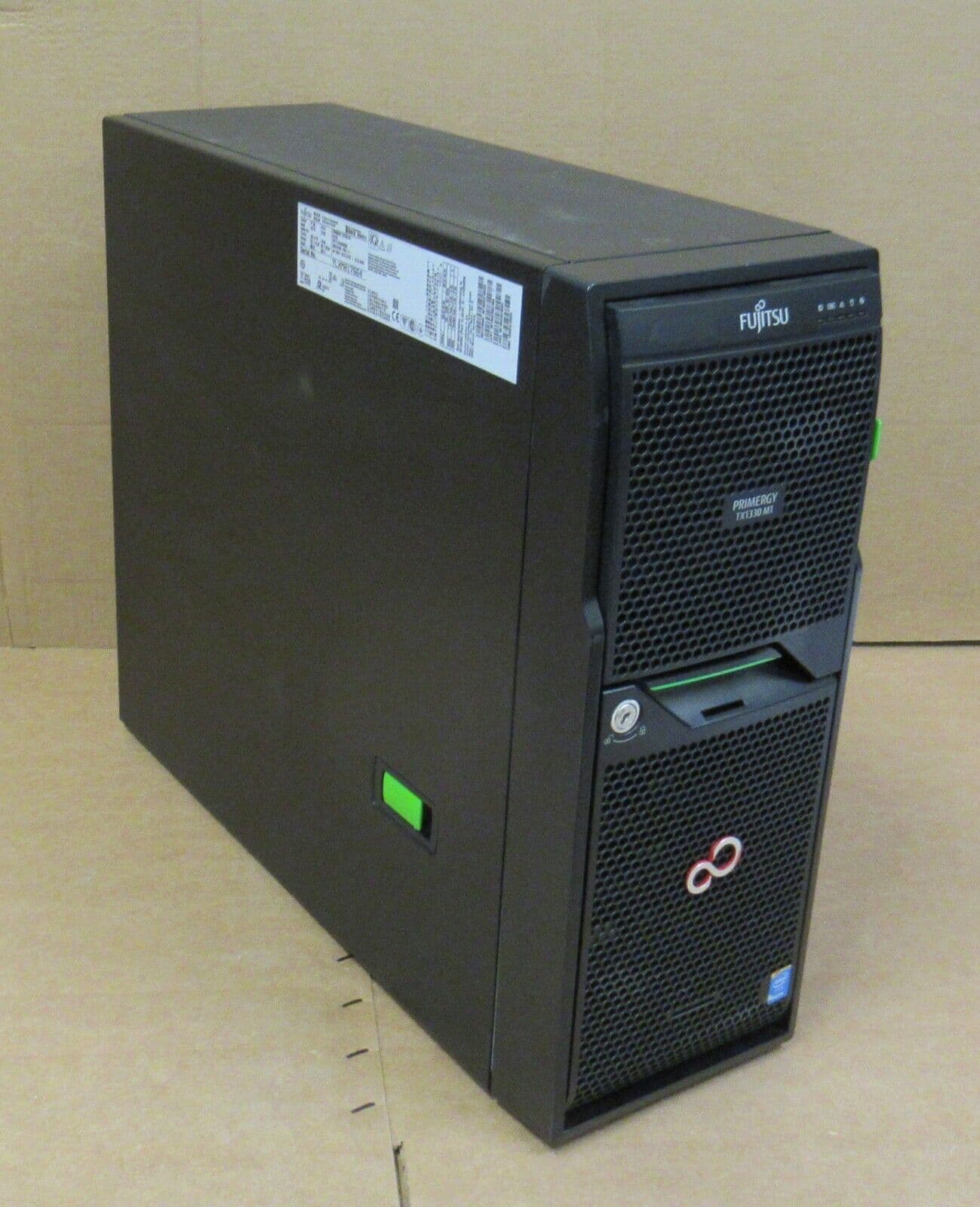 Fujitsu Primergy TX1330 M1 Quad-Core E3-1231v3 32GB Ram 4-Bay SSD Tower ...