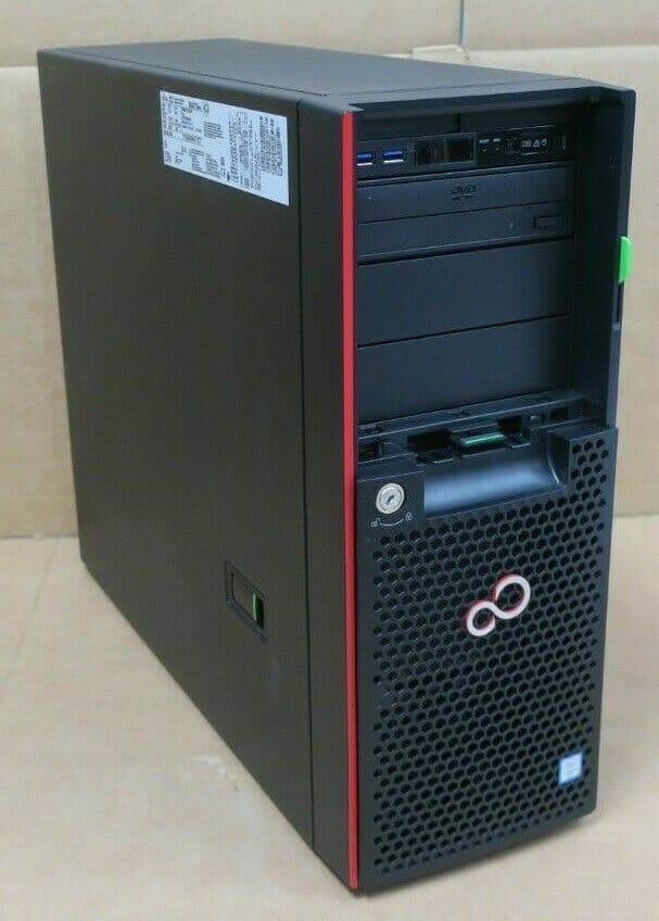Fujitsu Primergy TX1330 M2 1x Dual-Core i3-6100 4GB Ram 300GB HDD Tower ...