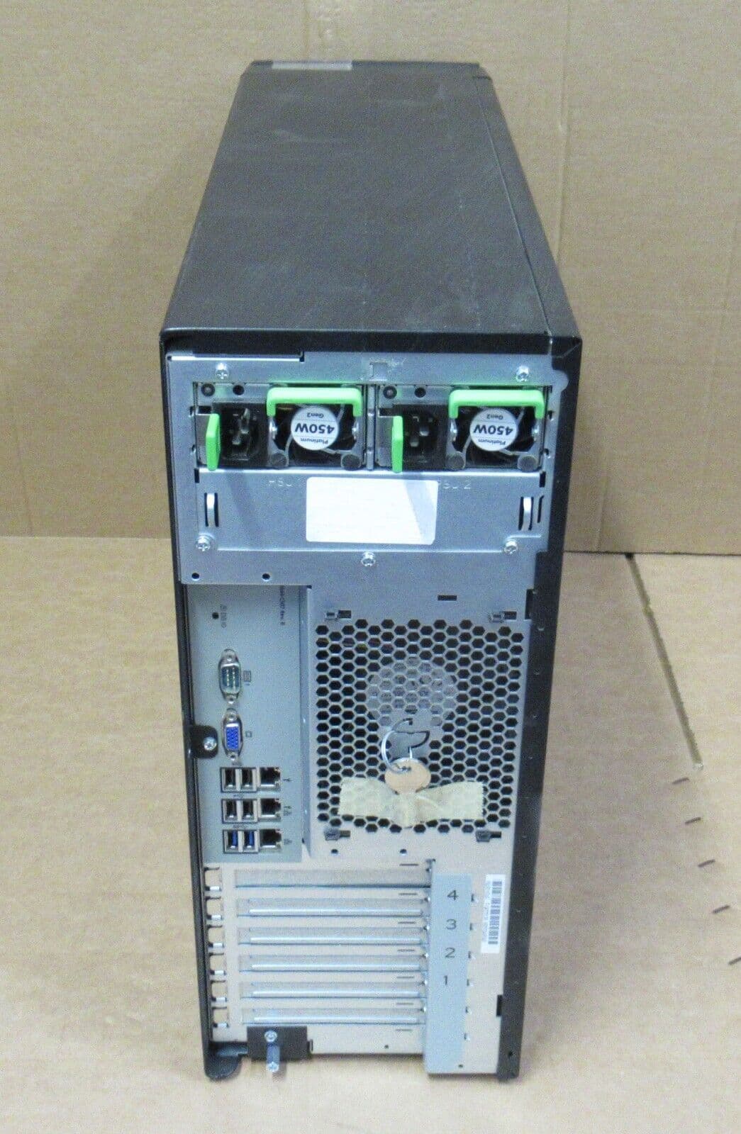 Fujitsu Primergy TX1330 M2 4-Core E3-1270v5 32GB RAM 4-Bay SAS SSD ...