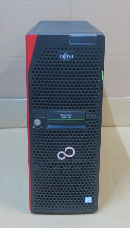 Fujitsu Primergy TX1330 M2 E3-1270v5 32GB RAM 4Bay 2 16TB Storage Tower ...
