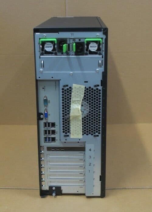 Fujitsu Primergy TX1330 M4 4C E-2234 24GB Ram 1TB HDD 4x 3 5" Bay Tower ...