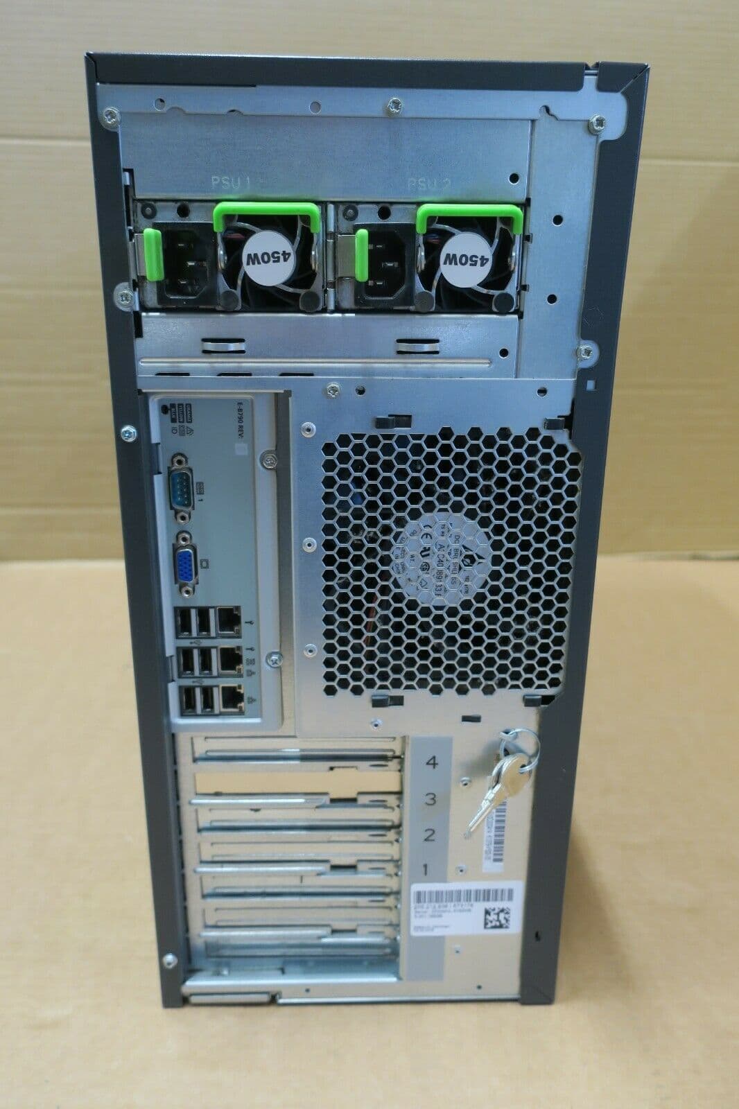 Fujitsu Primergy TX140 S1p Tower Server i3-3220 3 3GHz 8GB Ram 3 x caddies