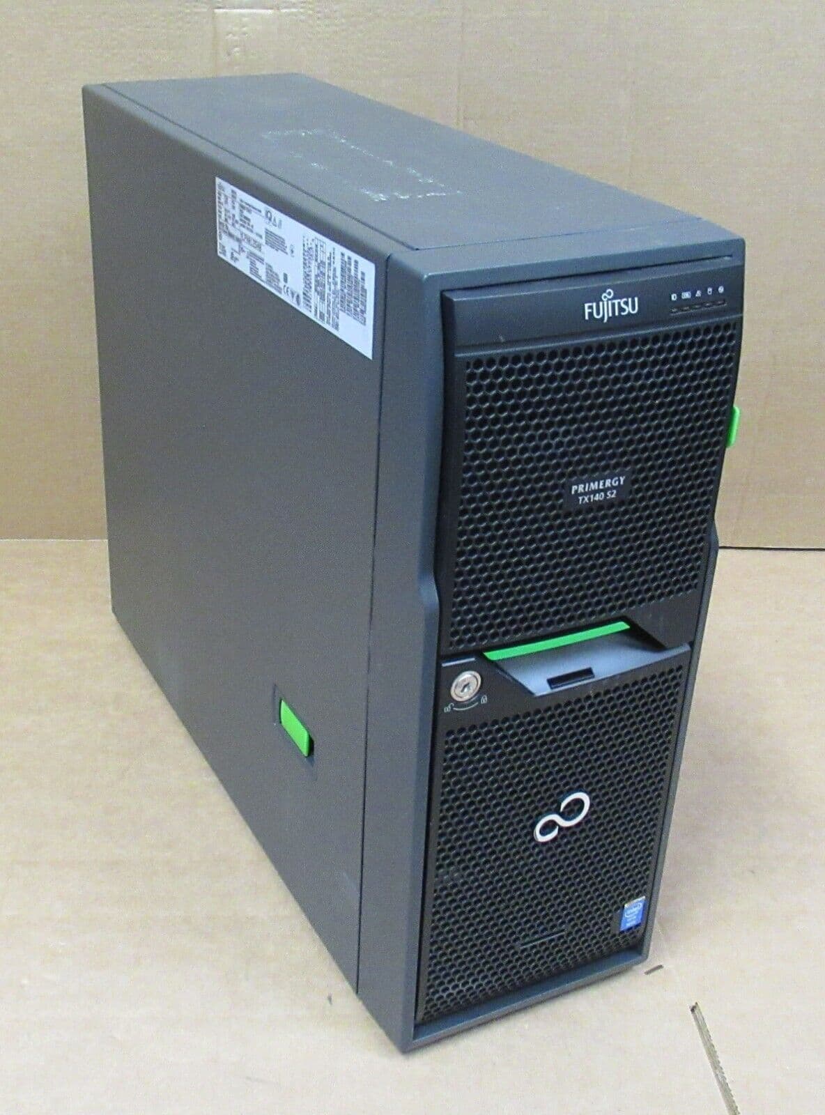 Fujitsu Primergy TX140 S2 4-Core E3-1230v3 32GB Ram 4-Bay 450GB HDD ...