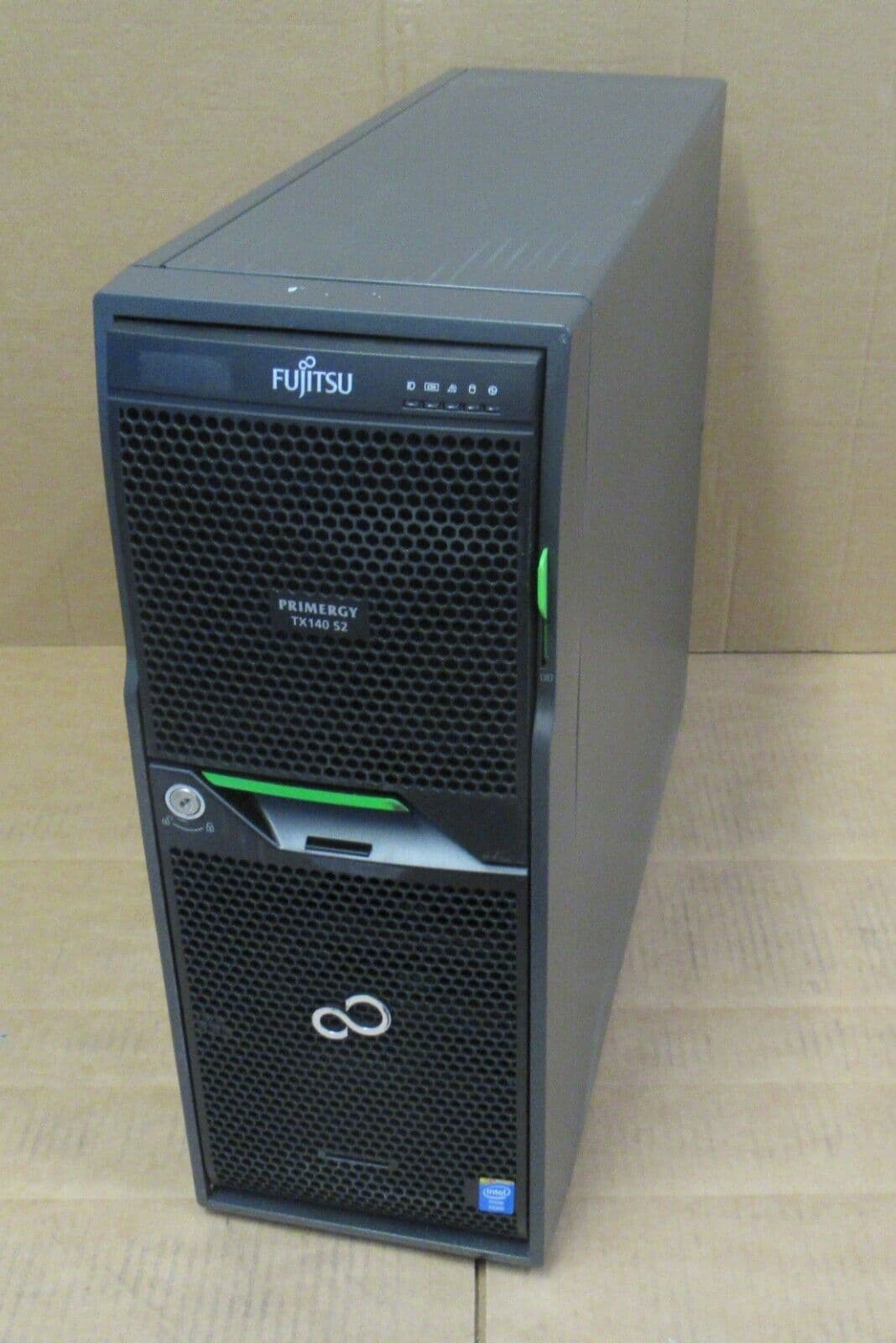 Fujitsu Primergy TX140 S2 4-Core E3-1230v3 32GB Ram 4-Bay SAS HDD Tower ...
