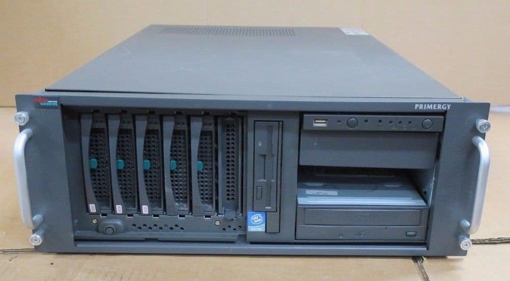 Fujitsu Primergy TX200 - Intel Xeon 3 06GHz Processor 4GB Ram 366GB ...