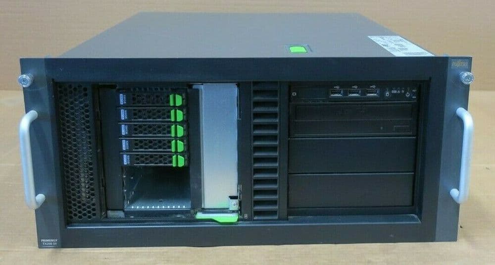 Fujitsu PRIMERGY TX200 S6 2X Six Core E5645 2 4GHz 24GB RAM 5x 500GB ...
