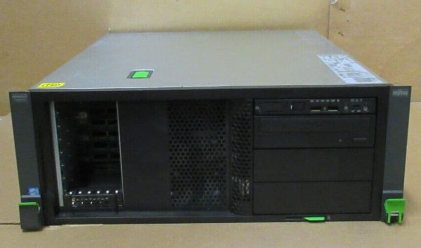 Fujitsu Primergy TX200 S7 2x Six-Core E5-2420 96GB RAM 8x 2 5" Bay Rack ...