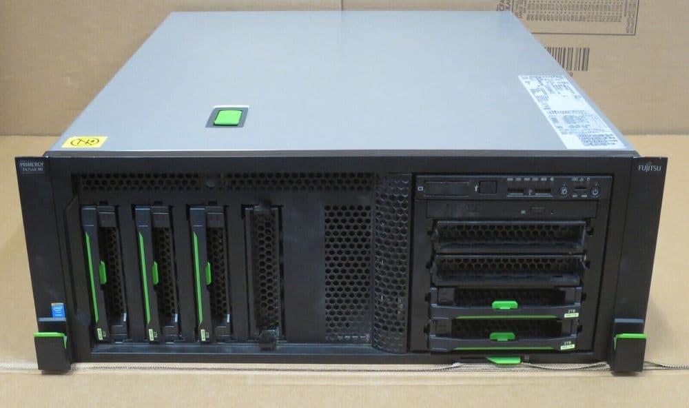 Fujitsu Primergy TX2540 M1 2x 6Core E5-2430v2 96GB RAM 10TB 8-Bay 4U ...