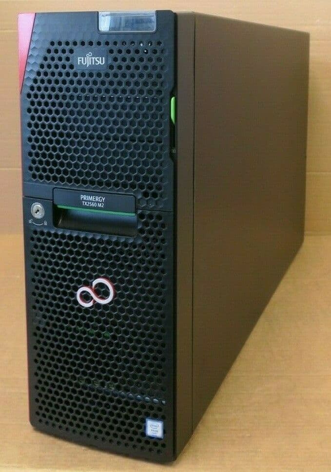 Fujitsu Primergy TX2560 M2 2 x Xeon E5-2630v4 10C 80GB 4x 900GB HDD ...