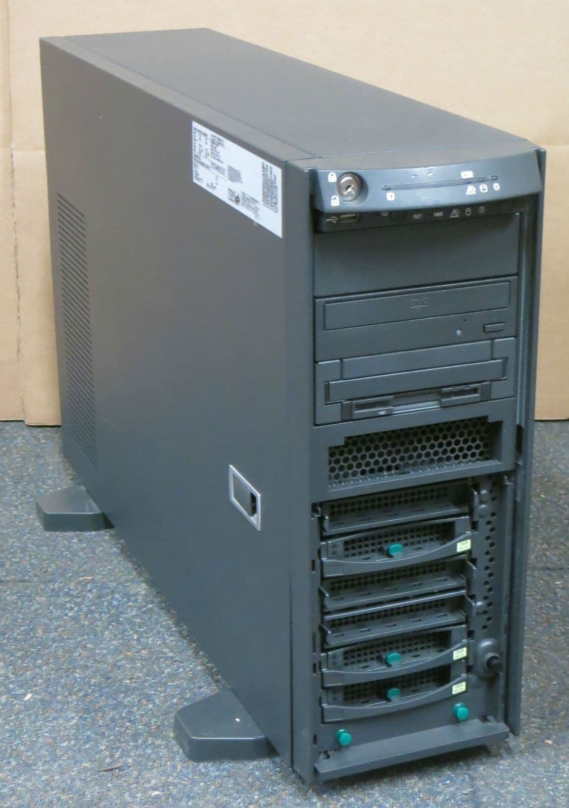 Fujitsu Primergy TX300 S4 2x XEON E5430 2 66GHz Quad-Core 4GB RAM 3x ...