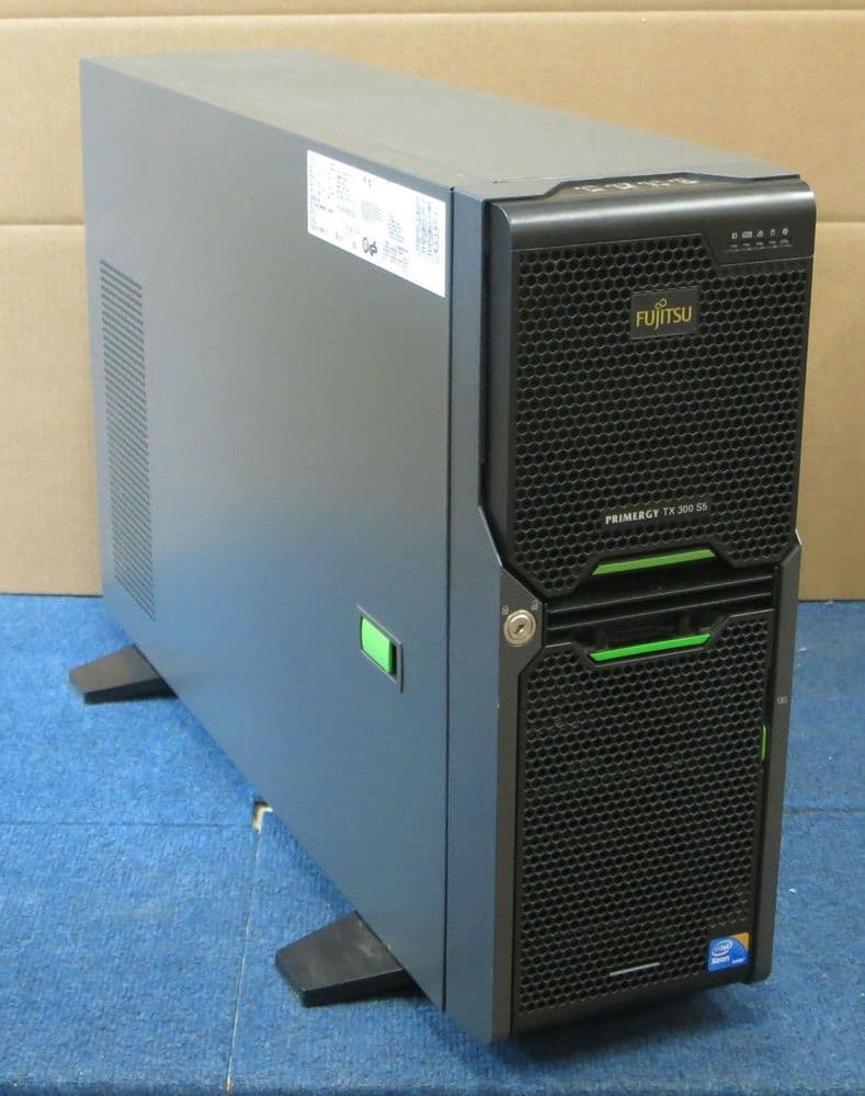 Fujitsu Primergy TX300 S5 2x Xeon Quad Core E5540 8GB Ram 146GB 15k ...