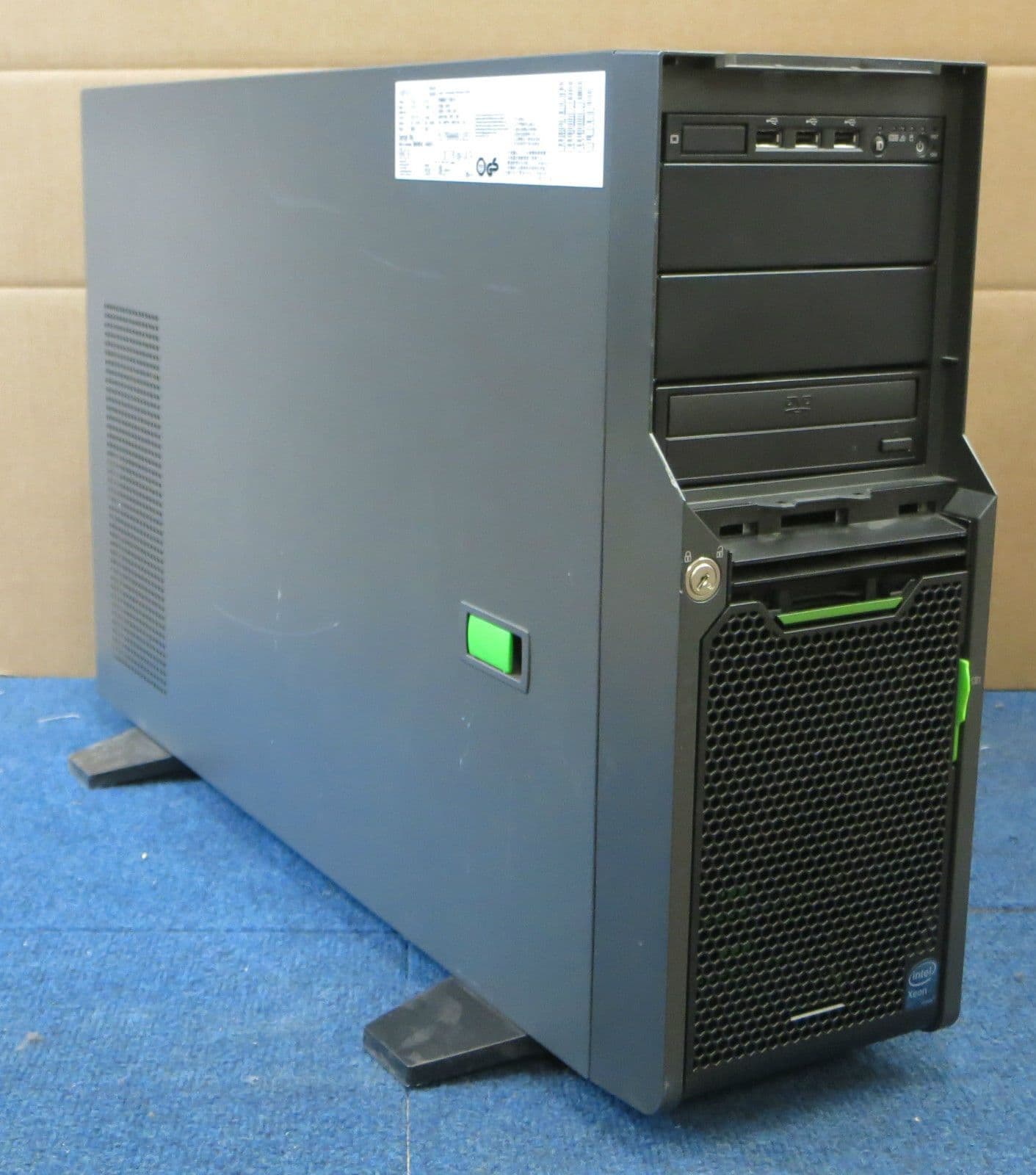 Fujitsu Primergy TX300 S6 2x Xeon Six Core E5649 6GB Ram 2x146GB Tower ...