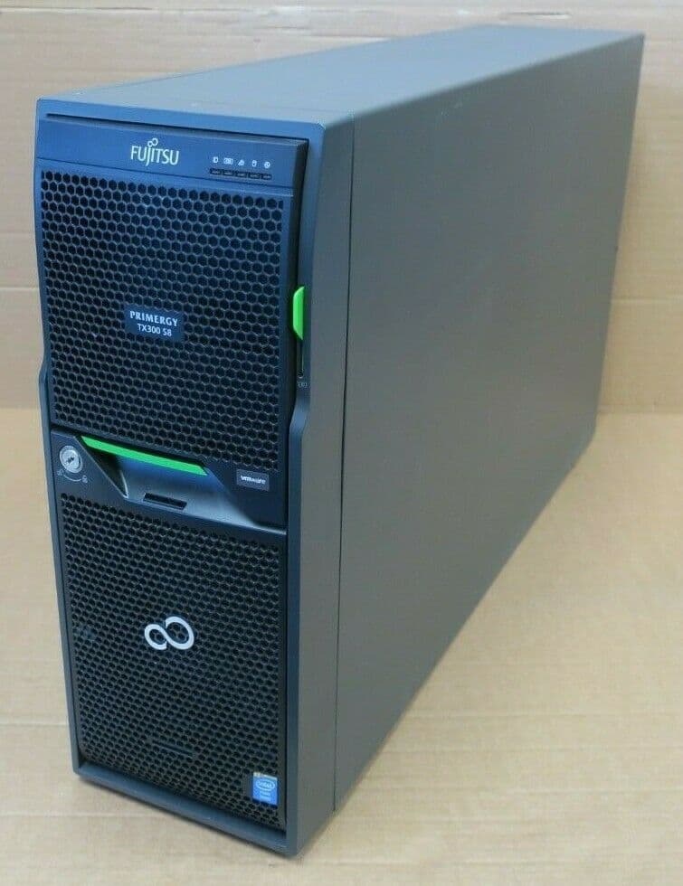 Fujitsu Primergy TX300 S8 2x 6C E5-2620v2 2 10GHz 256GB Ram 8-Bay Tower ...