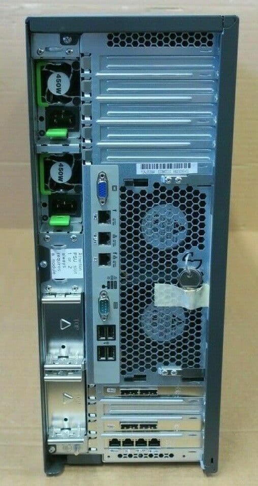 Fujitsu Primergy TX300 S8 2x 6C E5-2620v2 2 10GHz 256GB Ram 8-Bay Tower ...
