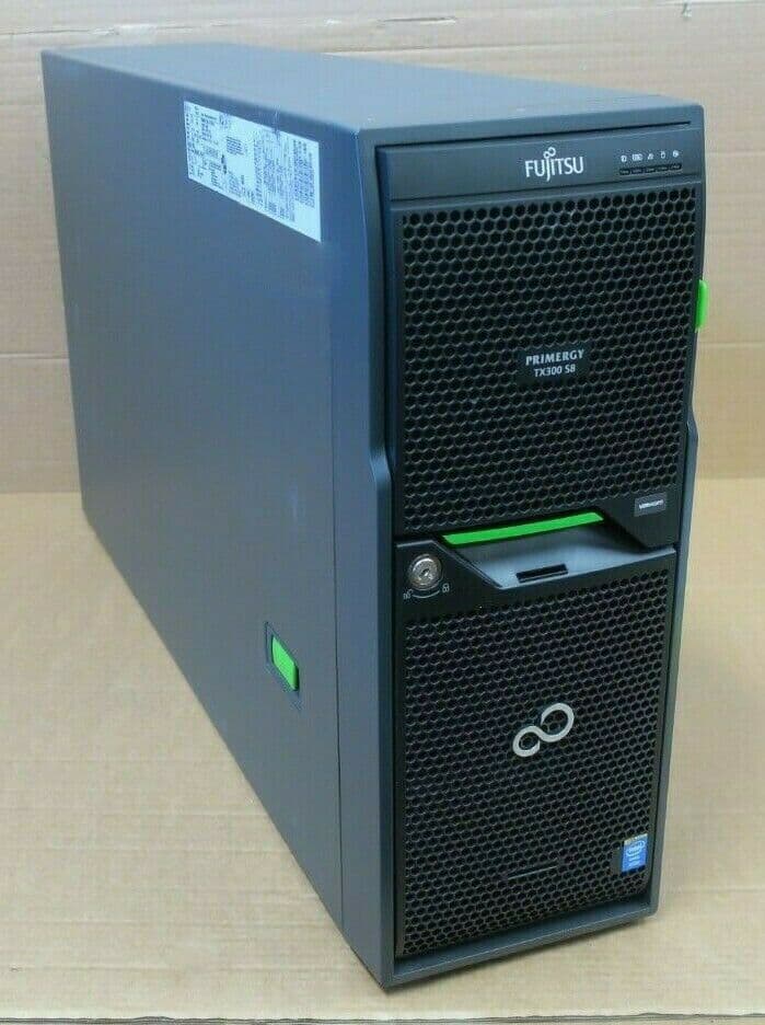 Fujitsu Primergy TX300 S8 2x E5-2600v2 CPU 24-DIMM 8x 2 5" Bay CTO Tower Server