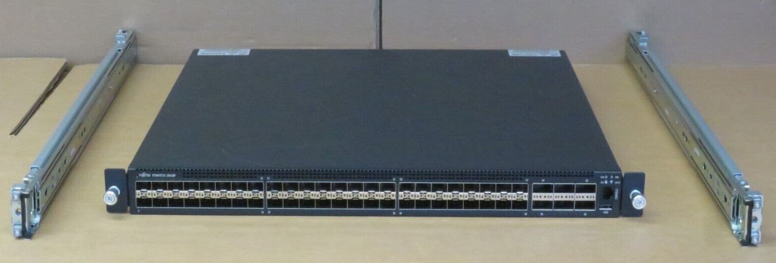 Fujitsu PSwitch 2048P ET-7648BFRA-FOS 48 x 10GB SFP Ports 10GBps 6 x ...