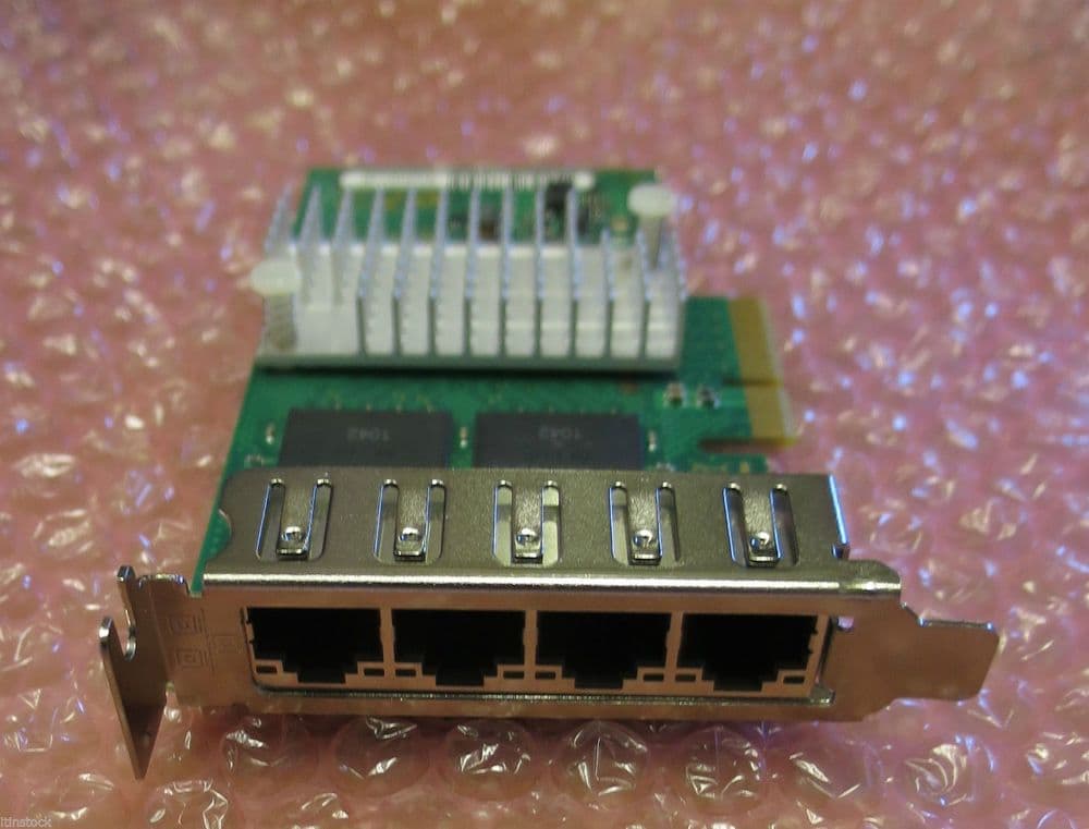 Fujitsu Quad Port Gigabit Ethernet Network LAN Card D2745 S26361-F3611 ...