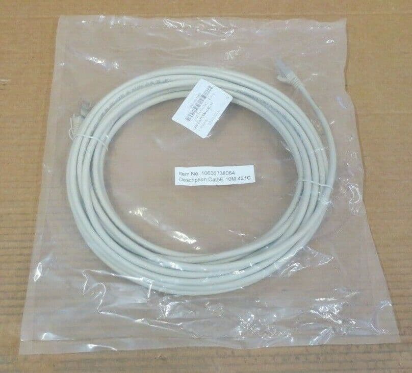 Fujitsu RJ45 Grey CAT5 Enhanced 10M LAN Ethernet Network Cable S26361 ...