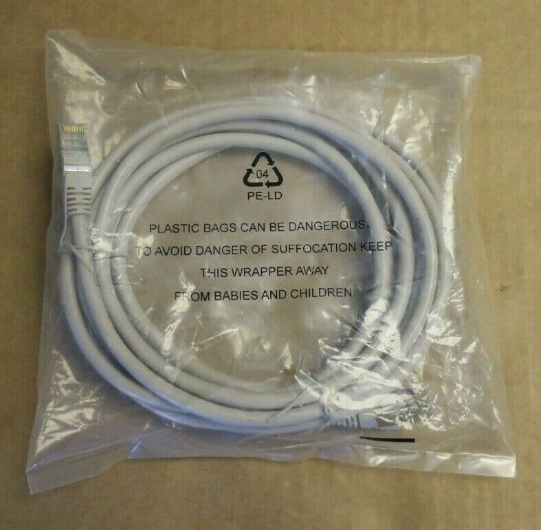 Fujitsu RJ45 Grey CAT5e 5M Ethernet Network Cable S26361-F3417-L505 ...