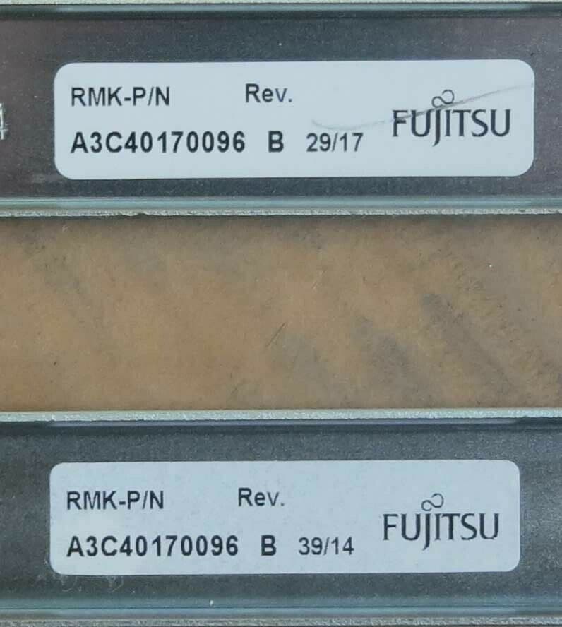 Fujitsu RX2540 M2 M3 M4 Server Rail Kit Inner Outer RMK-F1-C S7 LV A3C40170096