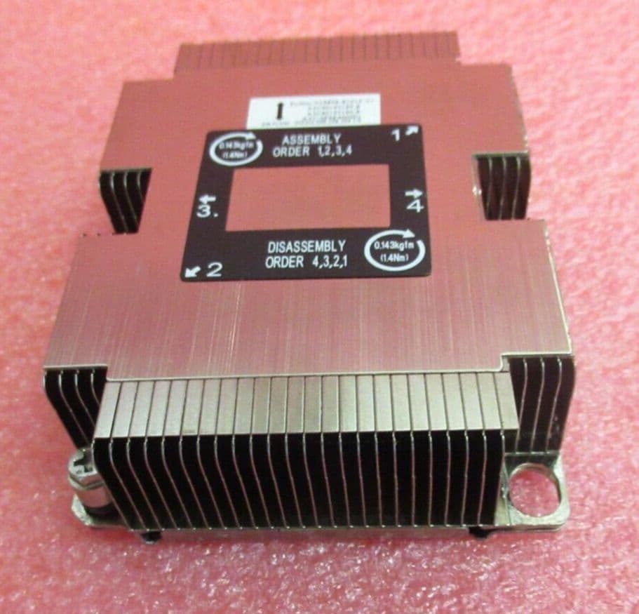 Fujitsu RX2540 M4 M5 Heatsink A3C40195189 A3C40195190 V26898-B1016-V1