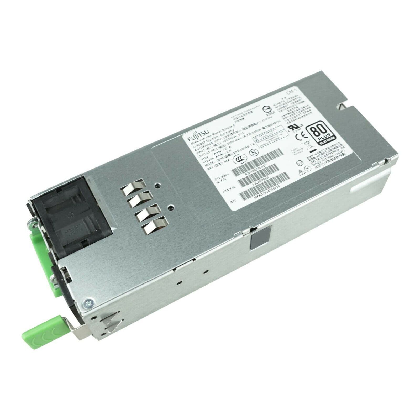 Fujitsu S26113-F574-E13 800 W Platinum PSU Power Supply for Primergy ...
