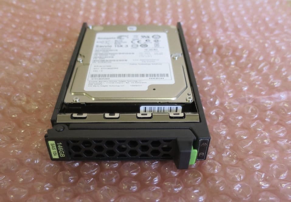 Fujitsu S26361-F3818-E514 - 146GB 15K 2 5" 6Gbps Hot Plug EP SAS HDD Hard Drive