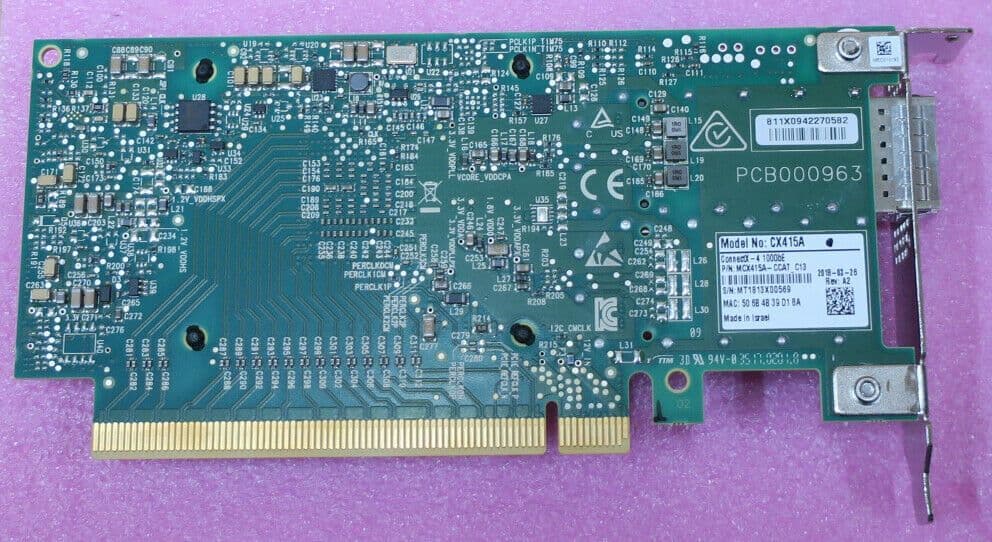 Fujitsu S26361-F4052-E201 PLAN EP MCX4-EN 100Gb 1p QSFP28 LP S26361 ...