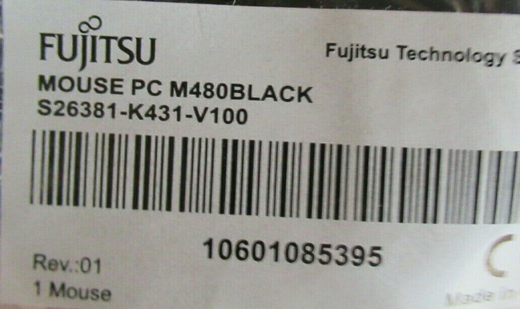 Fujitsu S2638-K551-L465 S26381-K431-V100 QWERTY UK PS/2 Wired Keyboard ...