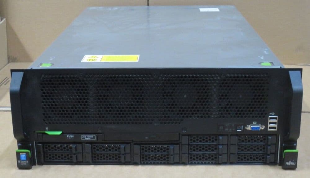 Fujitsu SE Server SU300 PS4770 2x 12-Core E7-8857v2 64GB RAM 4x 1600W PSU