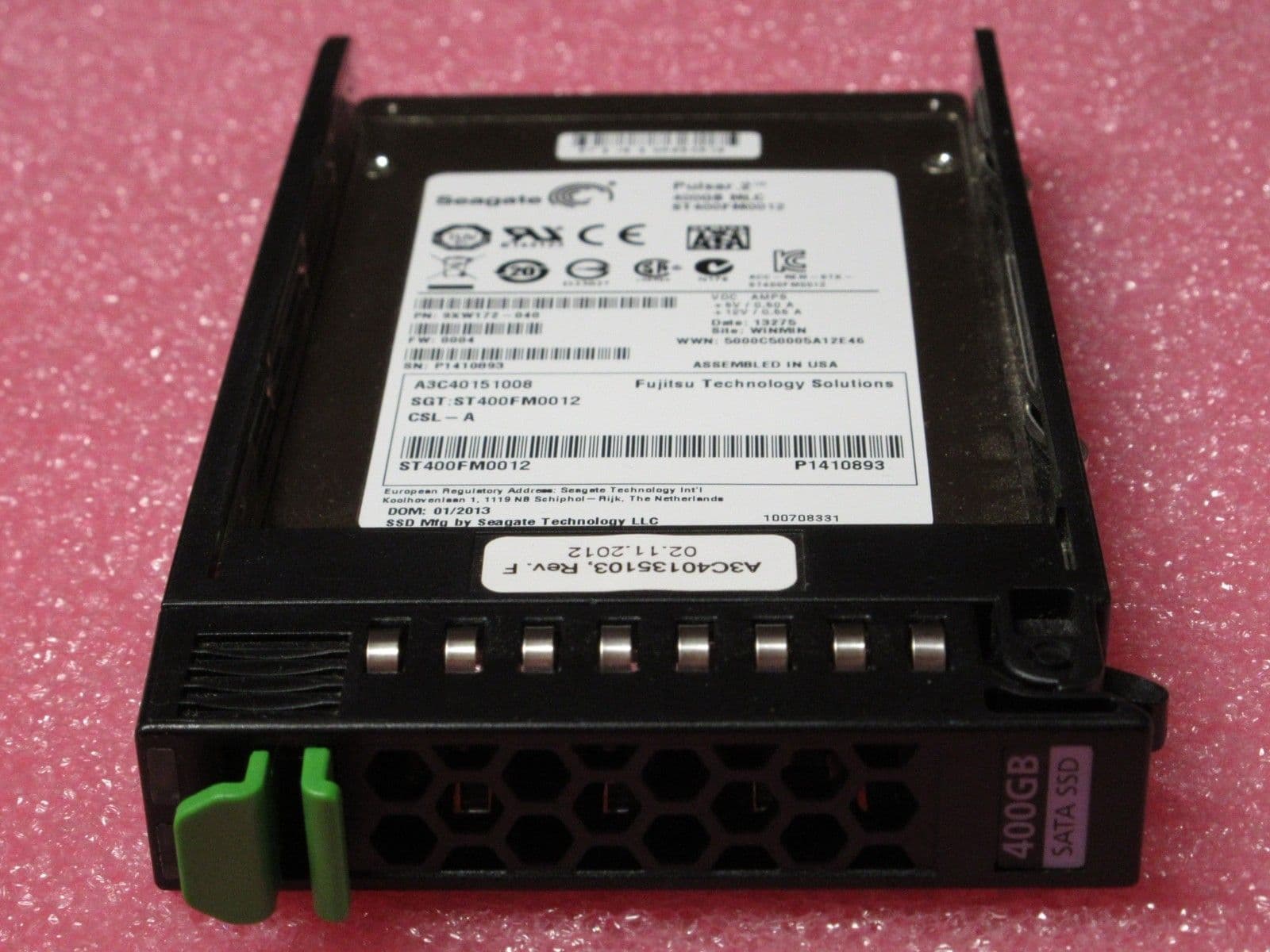 Fujitsu Seagate 400GB 2 5" SATA 6Gb MLC SSD A3C40151008 ST400FM0012 ...