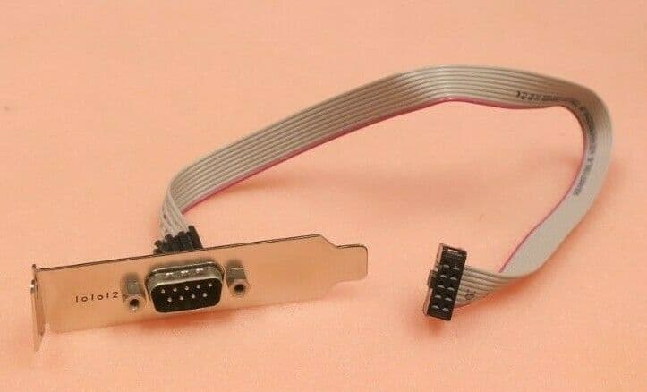 Fujitsu Serial Port RS-232 Option Add-On Low Profile Bracket S26361 ...