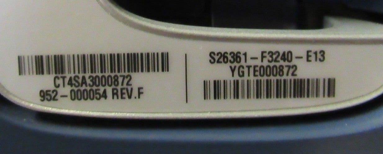 Fujitsu Siemens Bladeframe BF400 S2 Server Control Blade S26361-F3240-E13