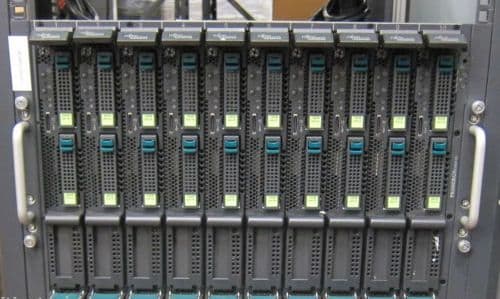 Fujitsu-Siemens PRIMERGY BX600 10x BX620 S4 Dual Quad Core 2 5Ghz Blade ...