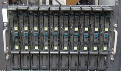 Fujitsu-Siemens PRIMERGY BX600 S3 Blade Ecosystem Chassis Enclosure ...