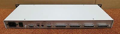 Fujitsu Siemens Rackmount 4-Port KVM Switch 1U Server Console 520-240-005