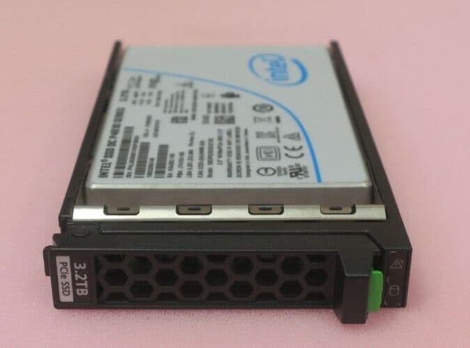 Fujitsu SSD PCIE3 3 2TB MIXED-USE 2 5 H-P EP S26461-F5737-L320 SFF Caddy