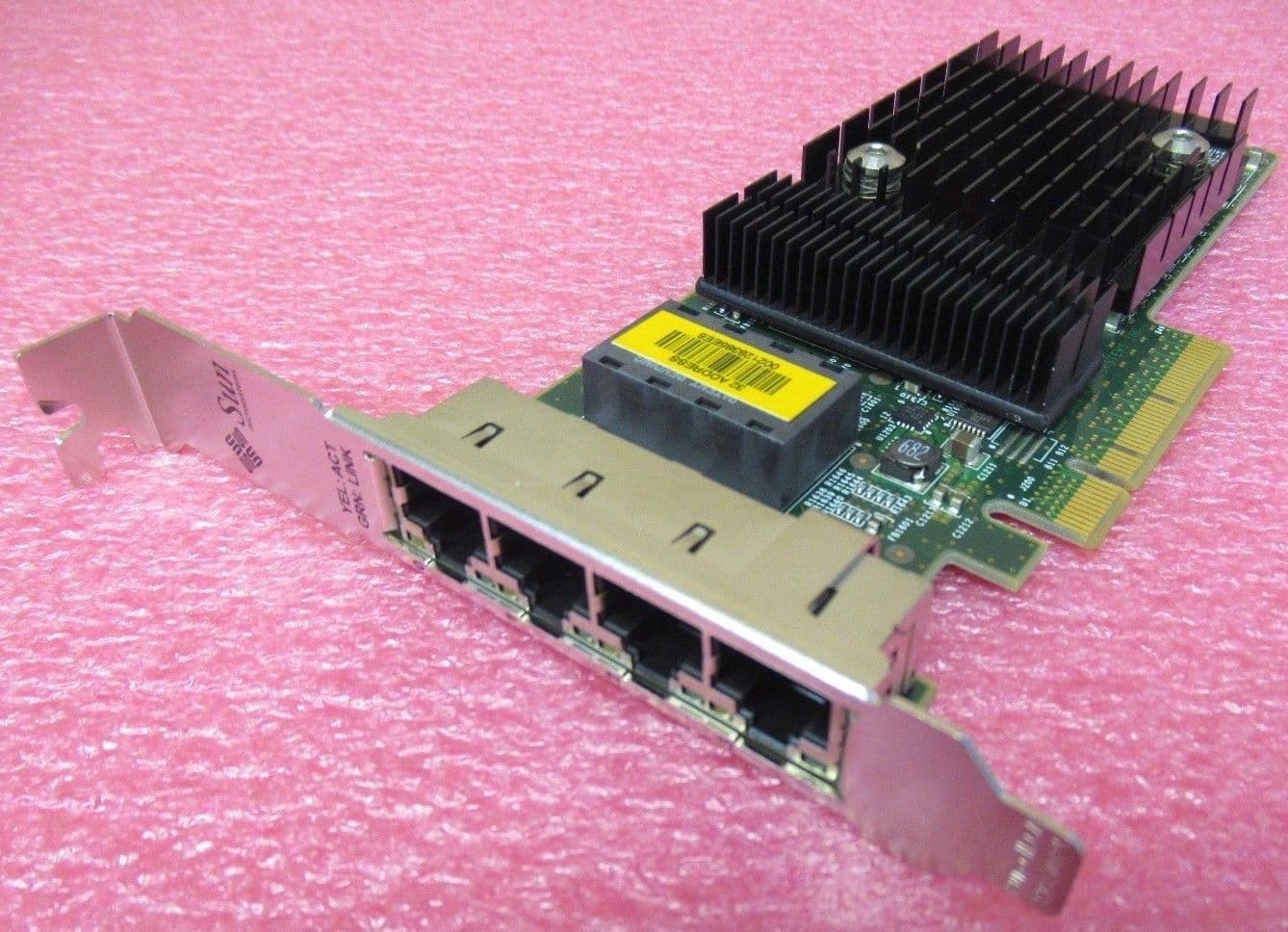 Fujitsu Sun ATLS1QGE Quad Port Gigabit PCI-e Network Adapter NIC 501 ...