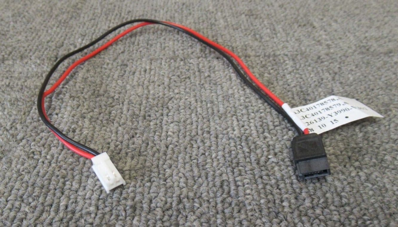 Fujitsu T26139-Y3990-V302 A3C40178578 RX2530 M1 M2 Optical Power Cable 25cm