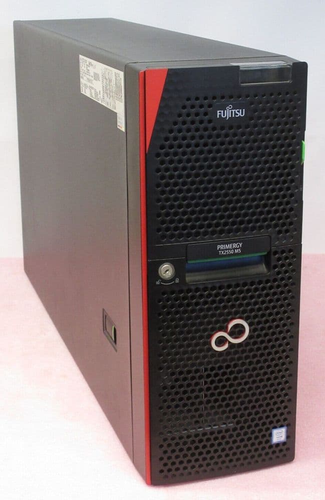 Fujitsu TX2550 M5 2x Xeon Silver 4215 96GB RAM 1 92TB SSD 4 8TB HDD ...