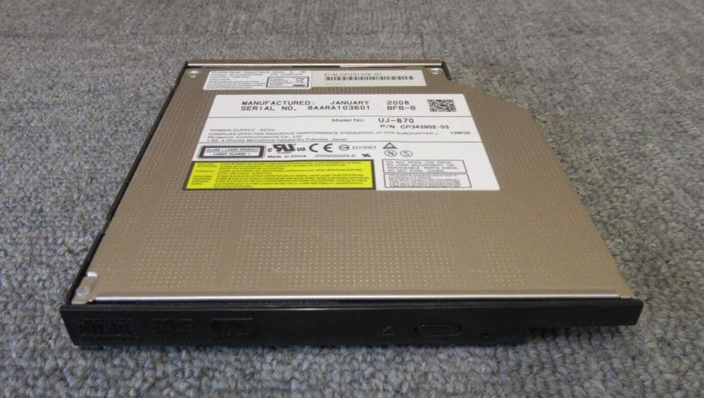 Fujitsu UJ-870 FPCDLD46B CP331378-01 Double-Layer Super-Multi DVD-RW Drive
