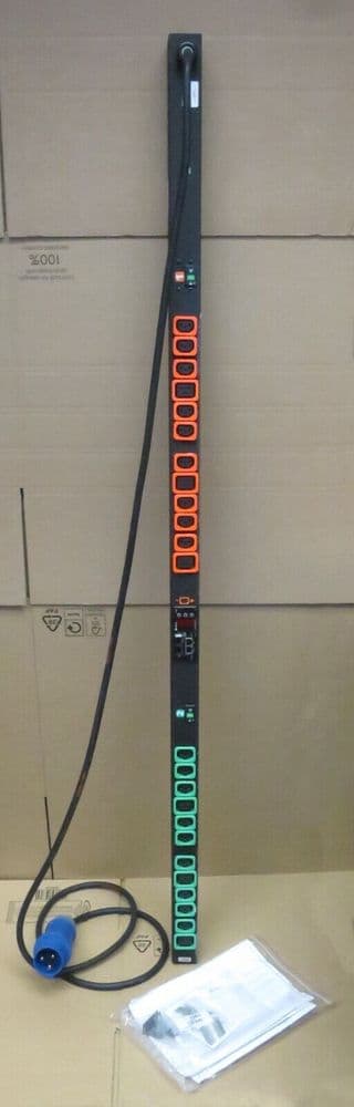 Fujitsu Vertiv Geist Switched U-Lock 18xC13 6xC19 32A 1PH PDU S26361 ...