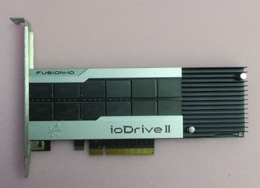 Fusion-io ioDrive II 785GB MLC PCI-E x4 Solid State SSD J00-001-785G-CS ...