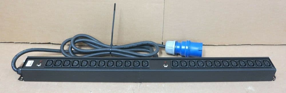 Generic 24 Way PDU 24x C13 240V 32A Vertical Rack Mount Power ...