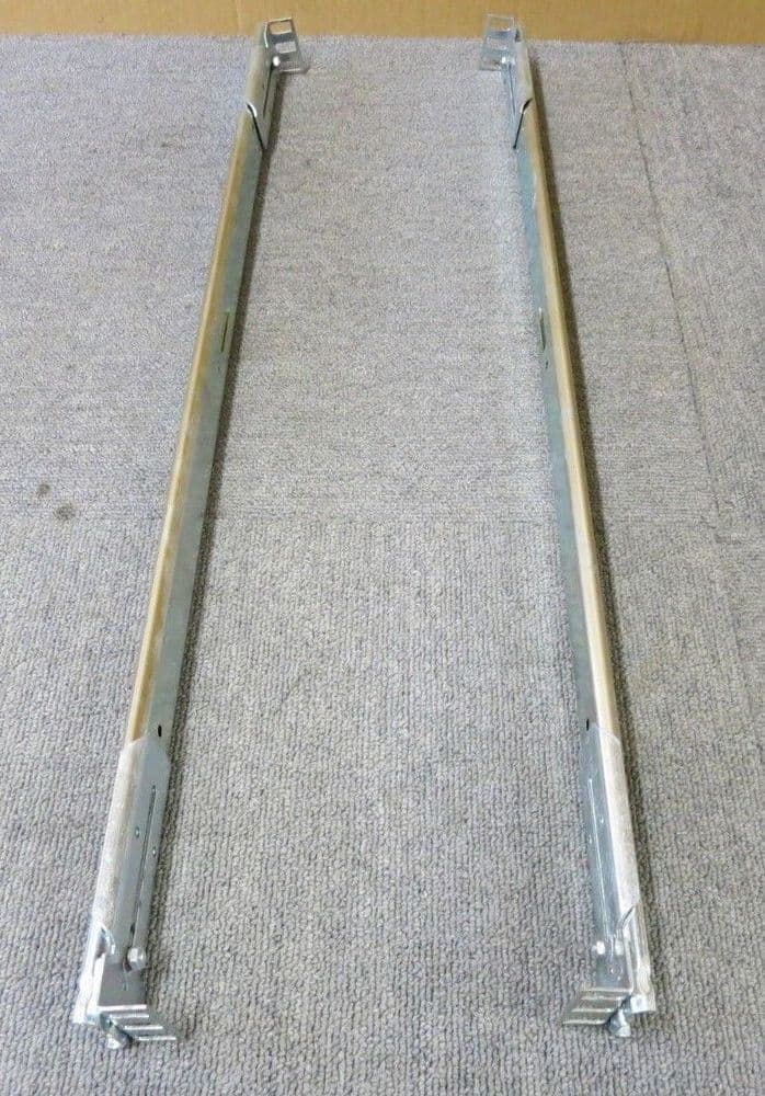 Generic Left & Right 1U 29" Ball Bearing Sliding Rails For Rack Mount Cases