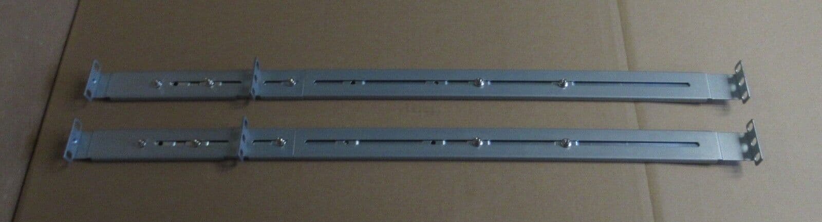 Generic Left & Right Adjustable 1U Rack Mount Server Mounting Rail Kit