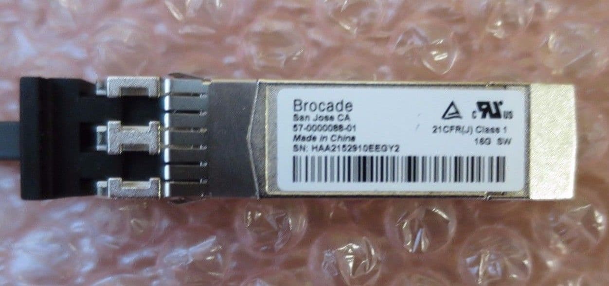 Genuine Brocade 16G Fibre Channel FC SW SFP Transceiver XBR-000192 57 ...