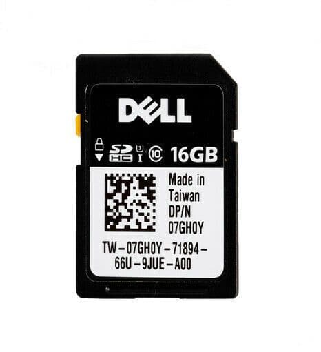 Genuine Dell 16GB iDRAC vFlash Class 10 SDHC SD Memory Card Module 7GH0Y